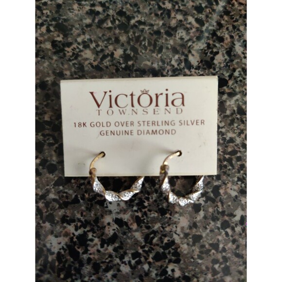 Victoria Townsend | Jewelry | Victoria Townsend 8k Gold Plated Sterling ...